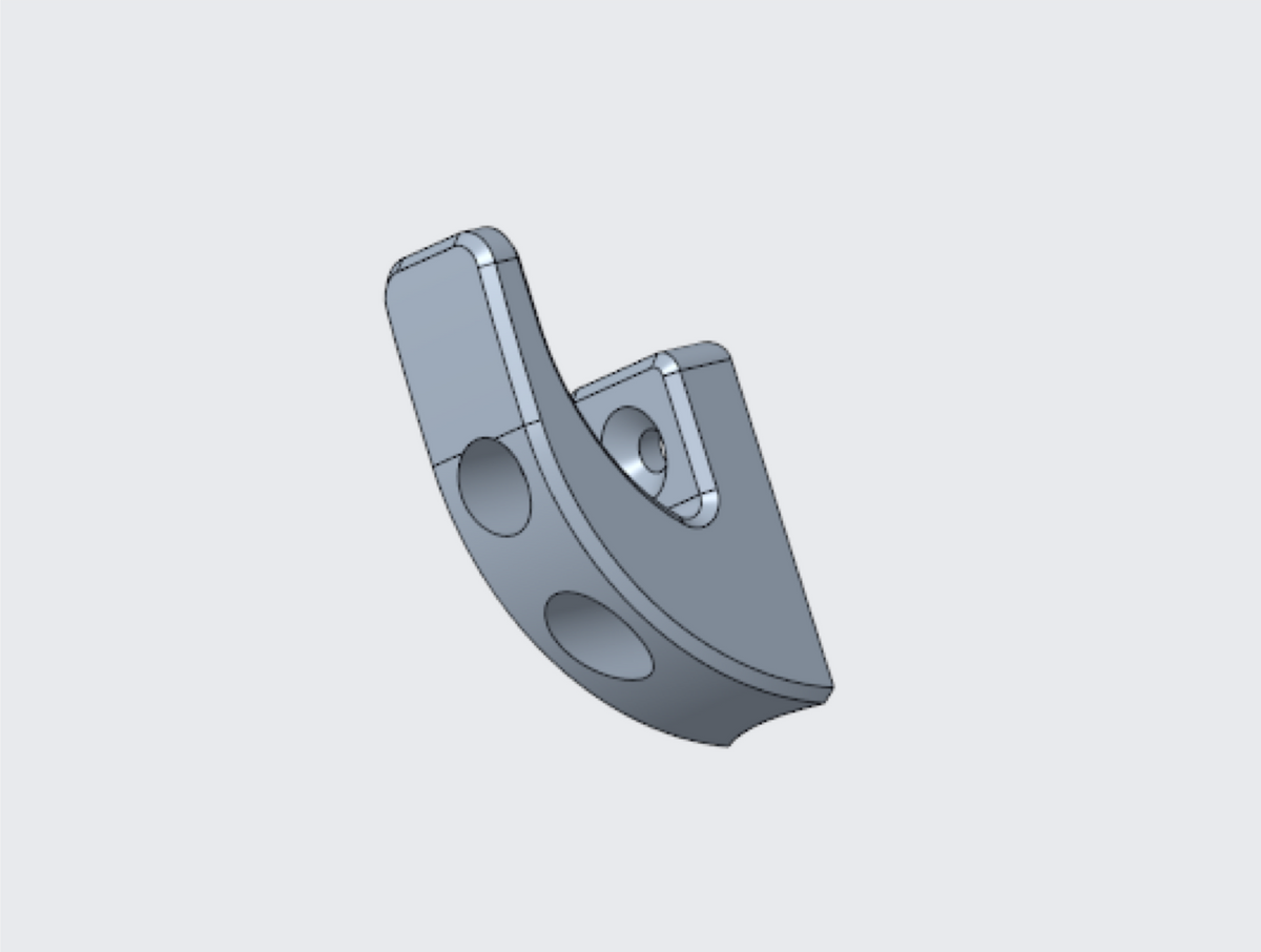 Model A450 Hook - Black – Viza Scooters LLC